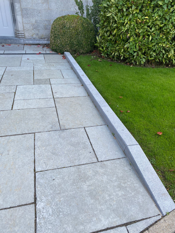 Kilkenny blue limestone sanded driveway kerbs ( 140mm x 80mm x 1000mm ...
