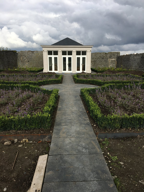 Valentia Black Limestone Natural Stone Flagstones 20m2 Crate ...